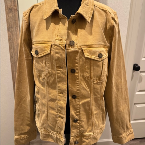 Liverpool | Jackets & Coats | Liverpool Tan Denim Jacket | Poshmark